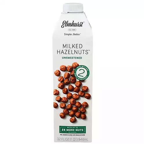 ELMHURST-UNSWEETENED HAZELNUT MILK - LECHE DE AVELLANA SIN AZUCAR ...