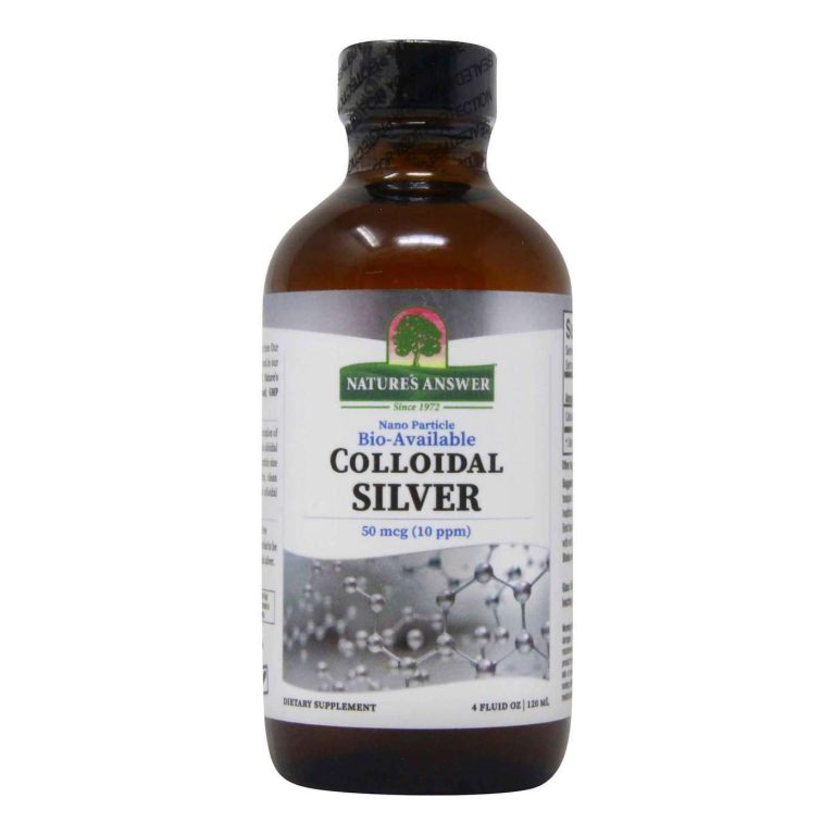 NATURES ANSWER-COLLOIDAL SILVER LIQUID- PLATA COLOIDAL - Planeta Orgánico