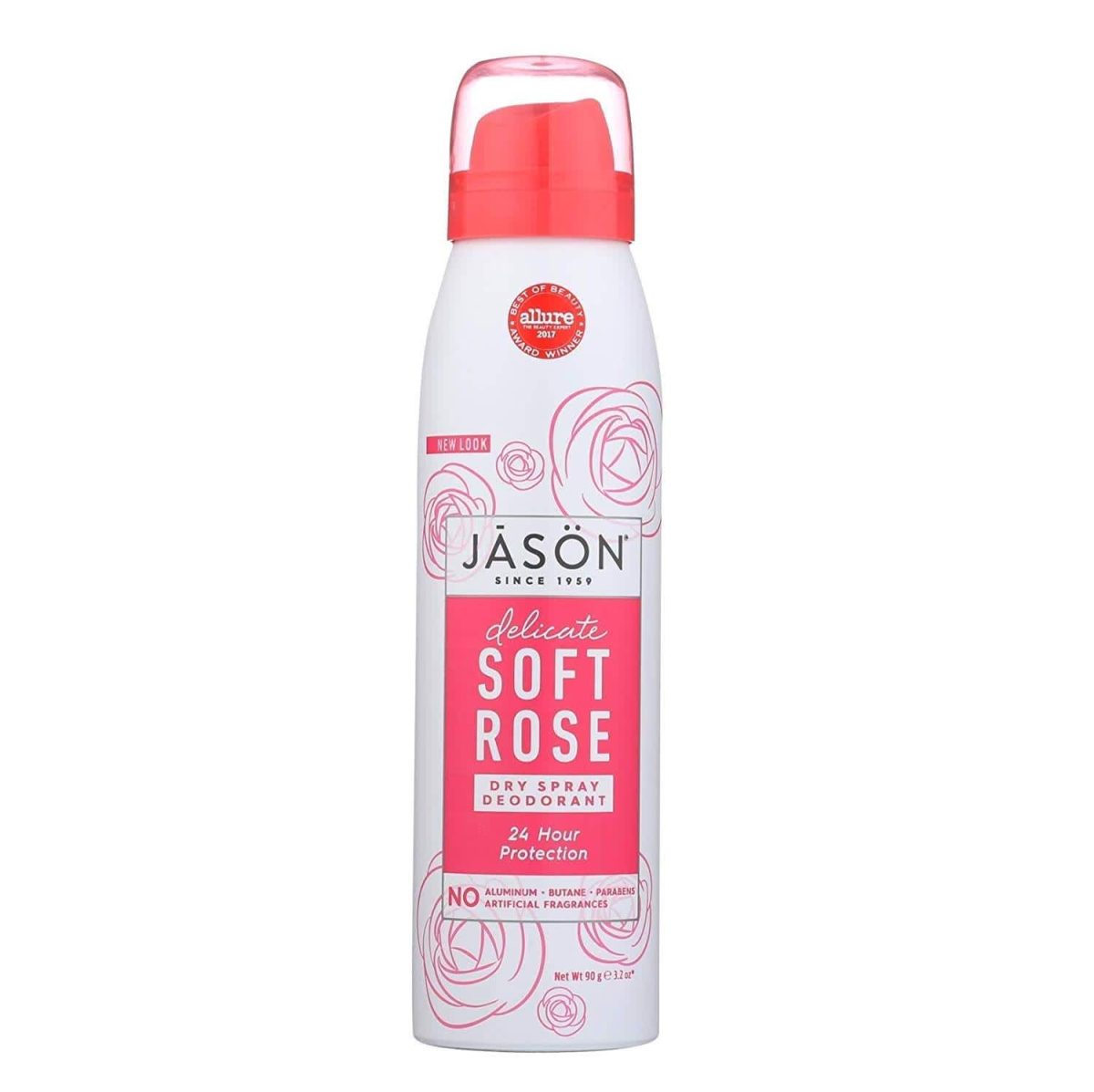 JASON-DEODORANT SPRAY SOFT ROSE - DESODORANTE - Planeta Orgánico