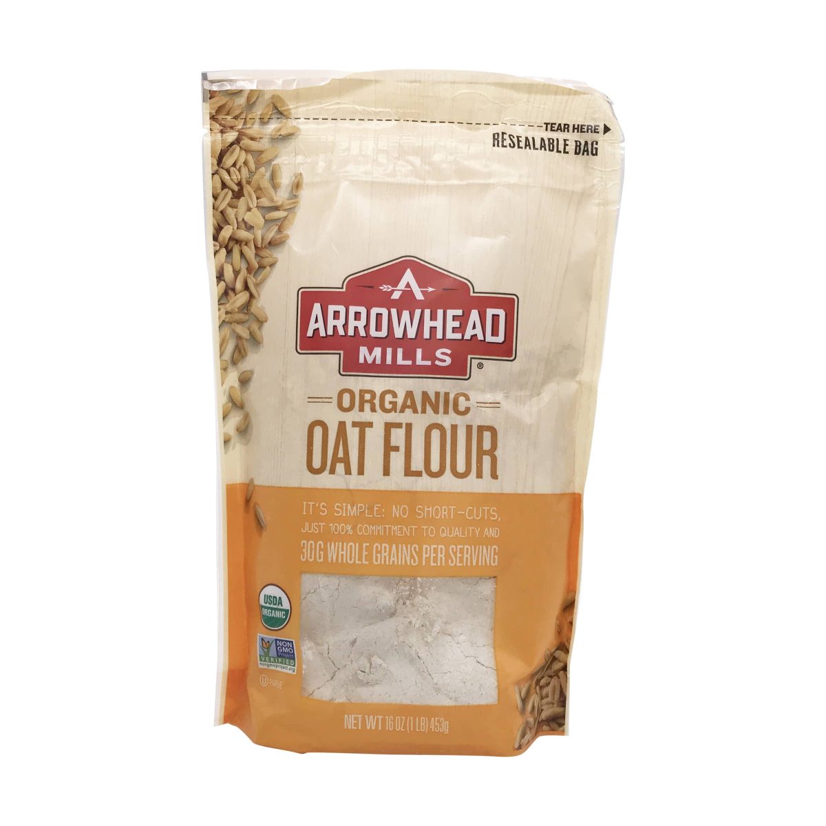 ARROWHEAD MILLS - FLOUR OAT ORG - HARINA DE AVENA - Planeta Orgánico