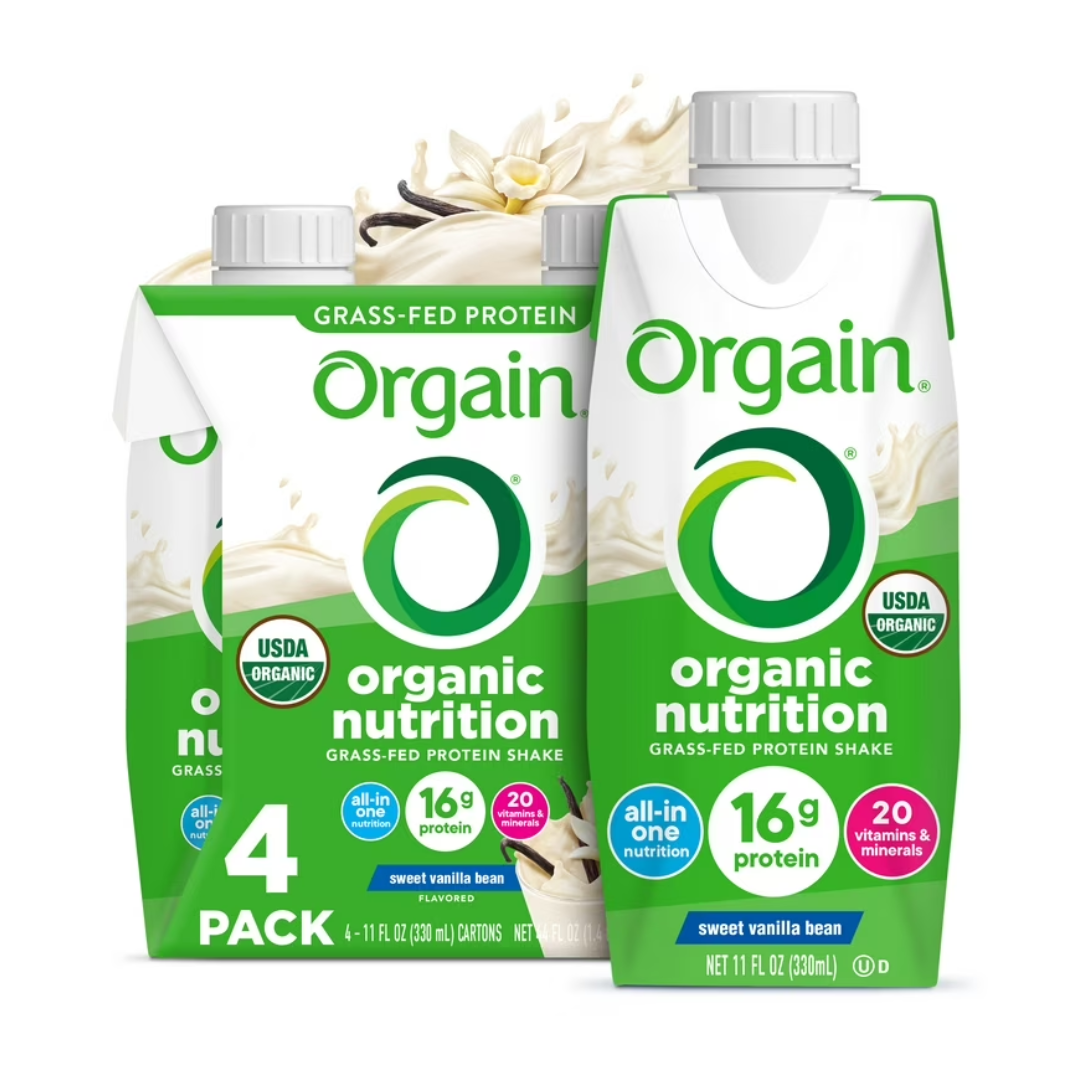 Orgain- Protein Rtd Vanilla 4Pk Org - Planeta Orgánico