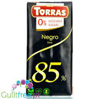 TORRAS-CHOCOLATE NEGRO 85% CACAO SIN AZUCAR - Planeta Orgánico