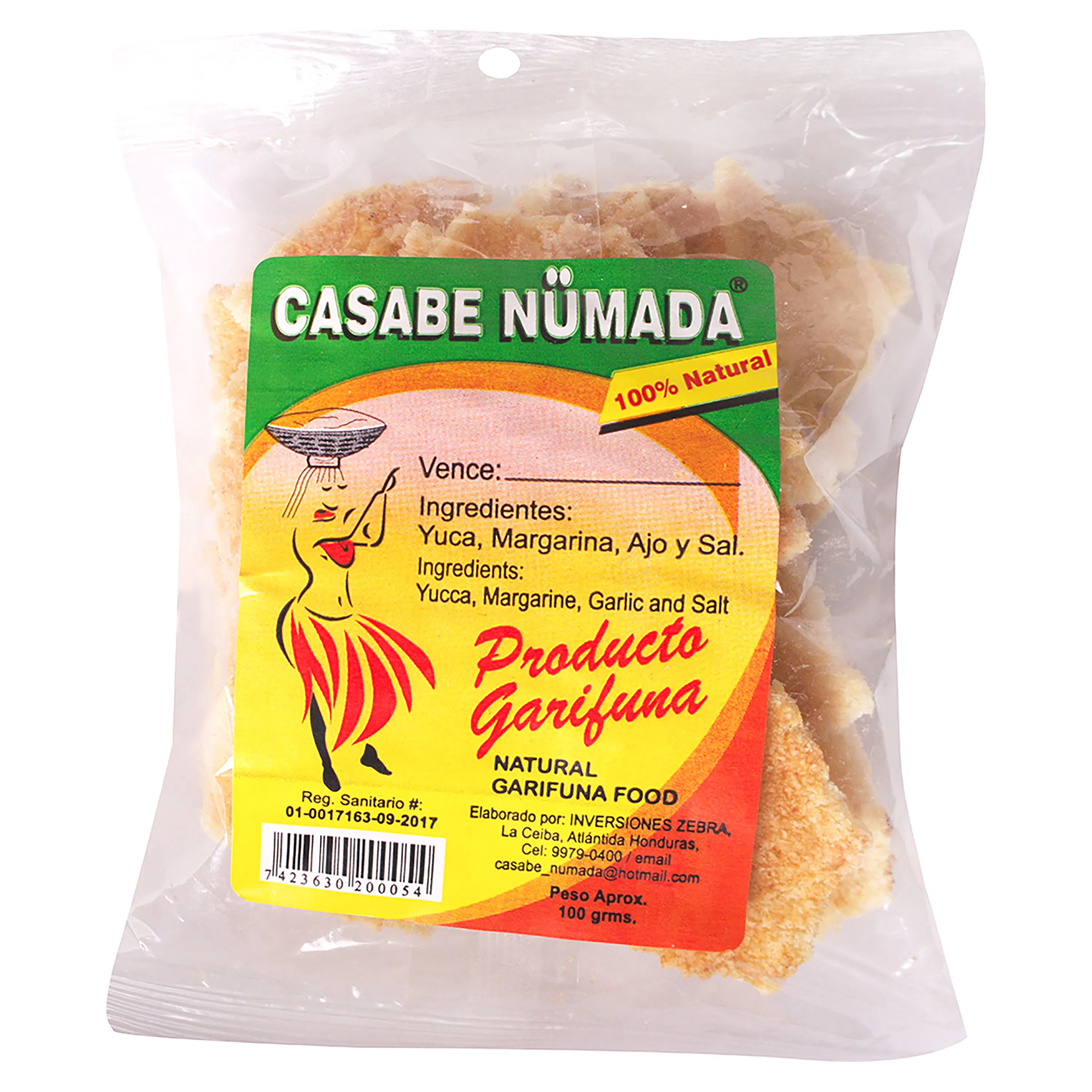 NUMADA- CASABE 100gm - Planeta Orgánico