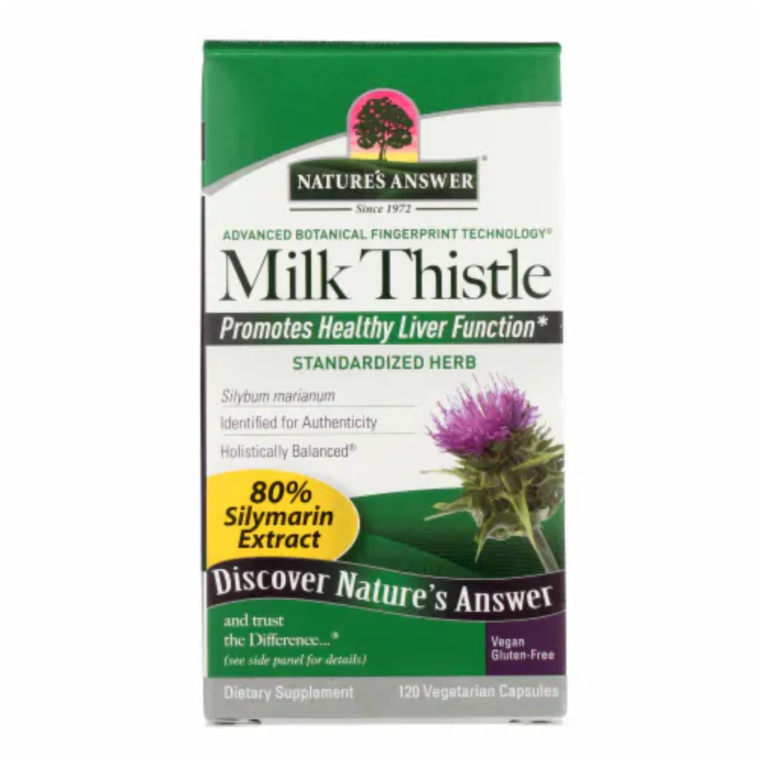 NATURE'S ANSWER- MILK THISTLE SEED- SEMILLA DE CARDO MARIANO - Planeta ...
