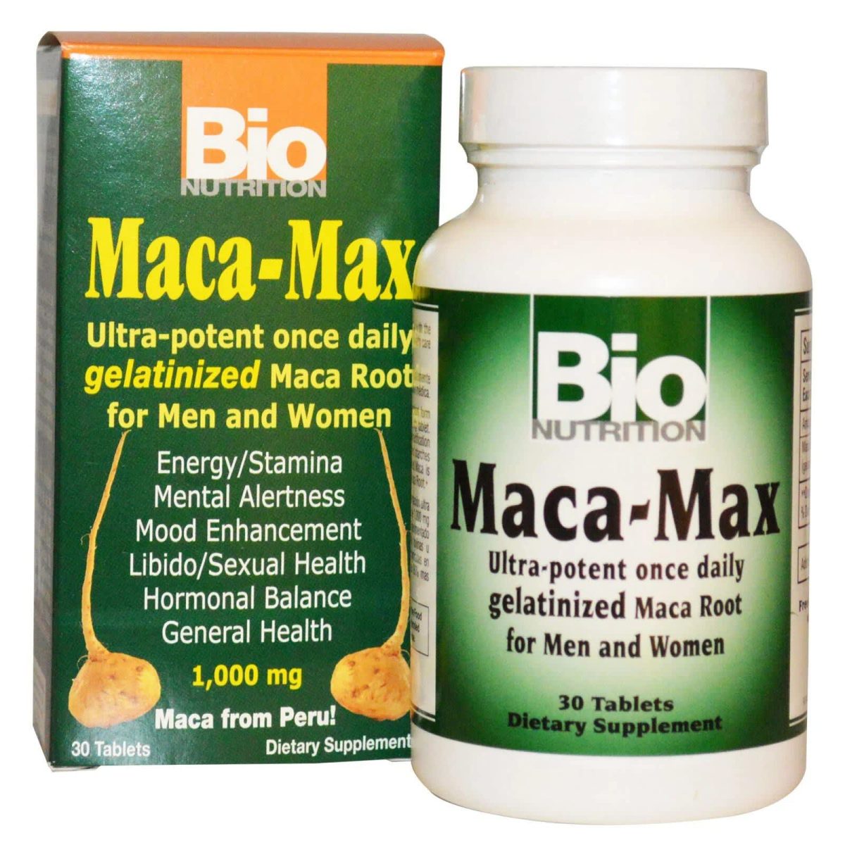 BIO NUTRITION - MACA MAX - MACAMAX - Mi Planeta Orgánico