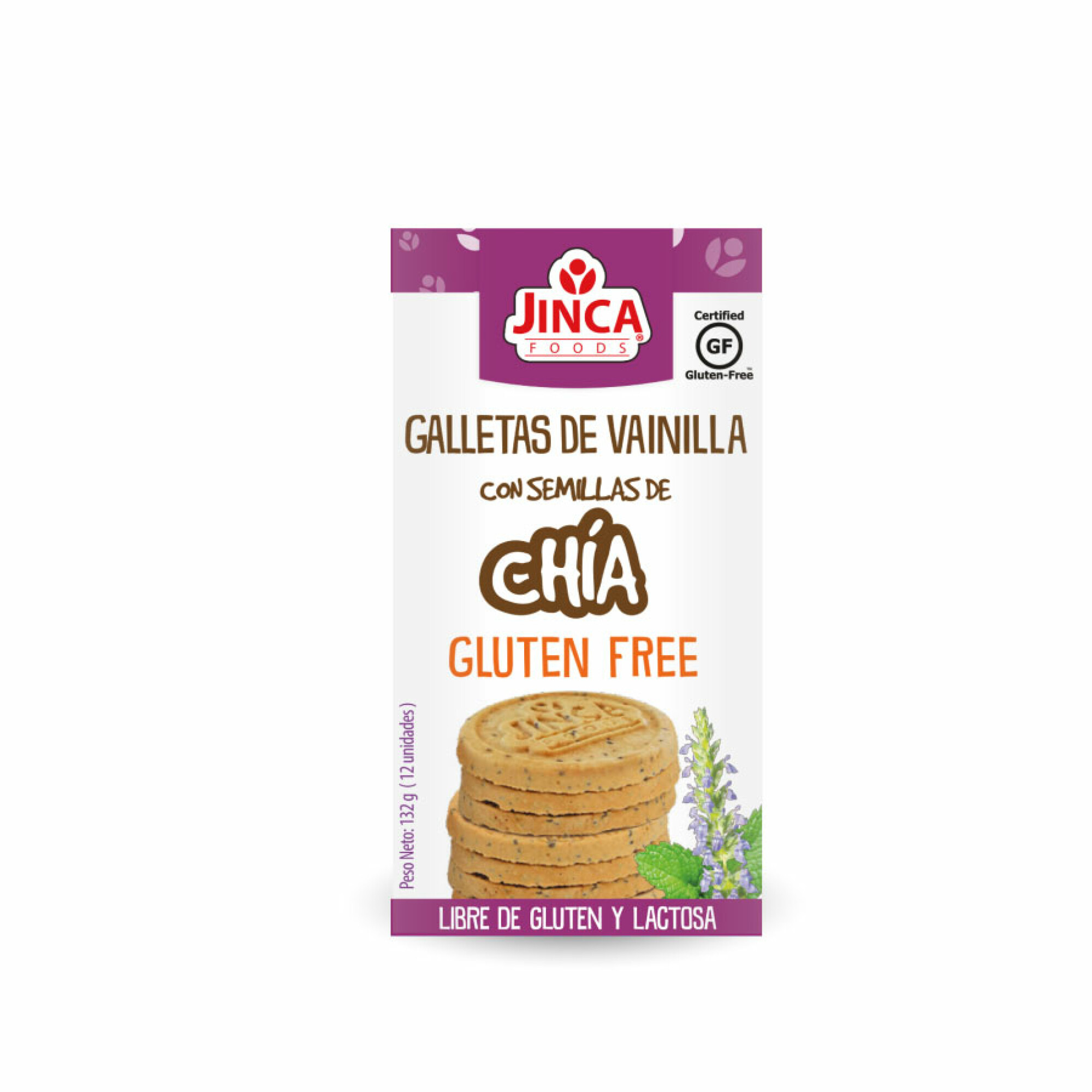 JINCA- GALLETAS DE VAINILA CON SEMILLAS DE CHIA SIN GLUTEN - Planeta ...
